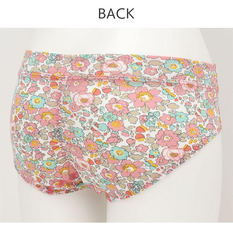 ウンナナクール ナイトアップブラ リバティ サニタリーショーツ はきこみ丈あさめ ハイカット(M Lサイズ)LF5050【メール便06 ...