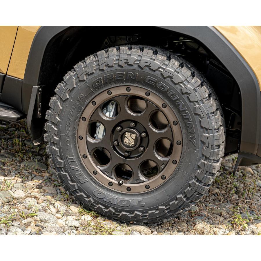 ランドクルーザー ランクル250 ファーストエディション ZX VX 275/70R18 グッドリッチ T/A KM3 取付ナット付 MLJ XJ03 8.0J 18in IS50 ...