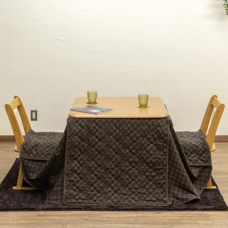ダイニングこたつ掛け布団80X80幅 ハイタイプコタツテーブル用ふとん 正方形 おしゃれ安い 暖卓ダイニングコタツ用フトン 新生活 : リバティートップ - 通販 - Yahoo!ショッピング