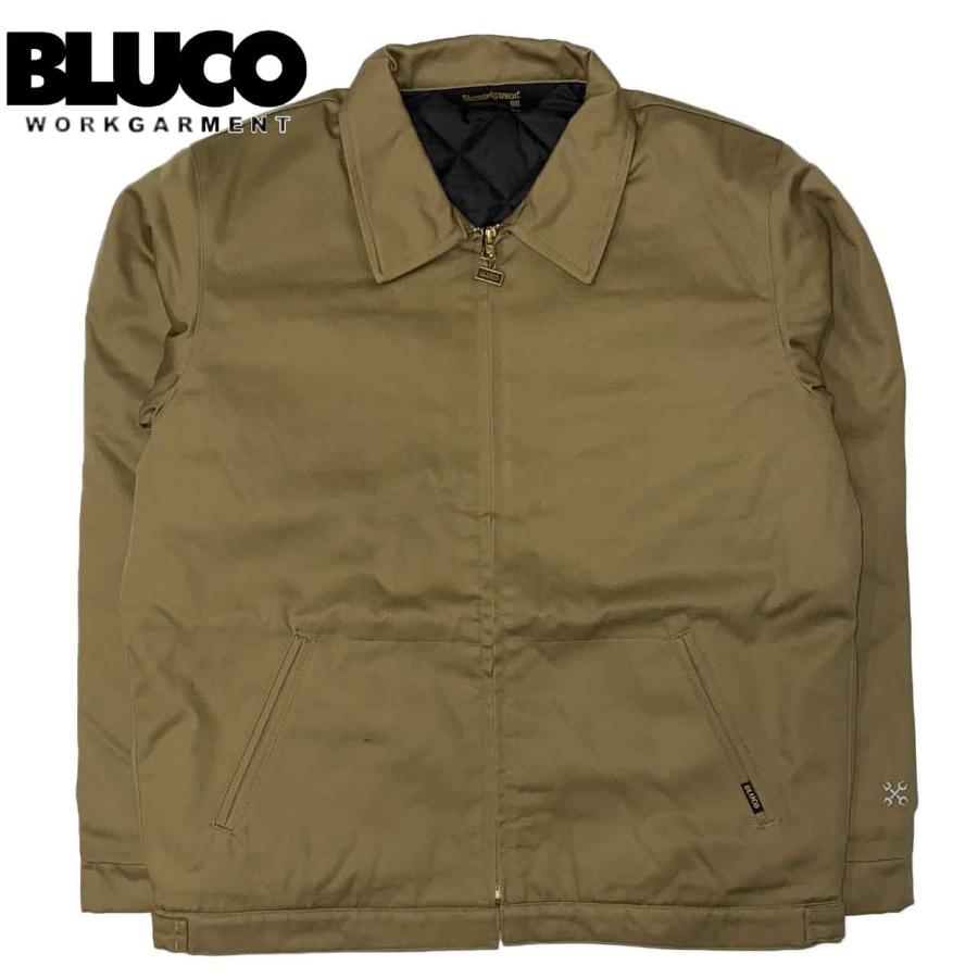BLUCO ブルコ WORK JACKET ワークジャケット 0312 KHAKI カーキ : リブラセレクトストアヤフー店 - 通販 - Yahoo!ショッピング