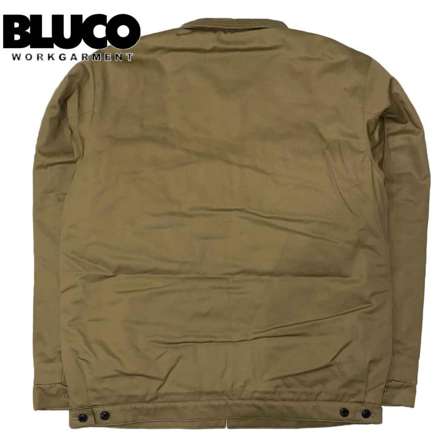 BLUCO ブルコ WORK JACKET ワークジャケット 0312 KHAKI カーキ : リブラセレクトストアヤフー店 - 通販 - Yahoo!ショッピング
