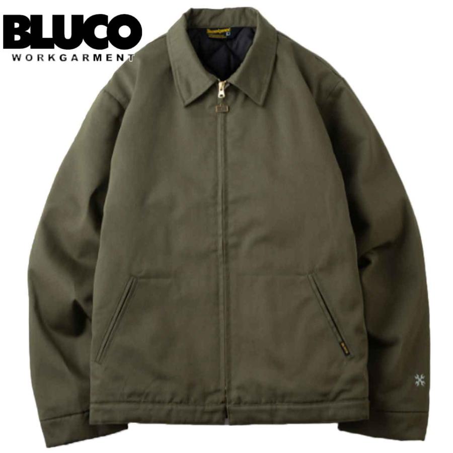 BLUCO ブルコ WORK JACKET ワークジャケット 0312 OLIVE オリーブ : リブラセレクトストアヤフー店 - 通販 - Yahoo!ショッピング