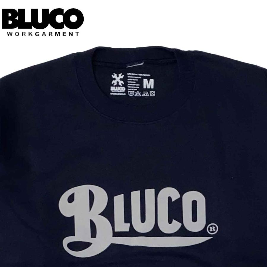 BLUCO（ブルコ） SWEAT SHIRT -Old logo- スウェットシャツ -オールドロゴ- 1210 NAVY ネイビー ...