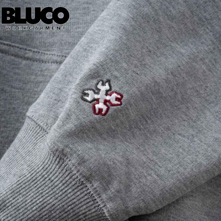 BLUCO ブルコ LIGHT PILE SWEAT HOODIE -OLD LOGO- ライトパイル スウェット フーディ -オールドロゴ- 141-13-005 : 141-13-005 ...