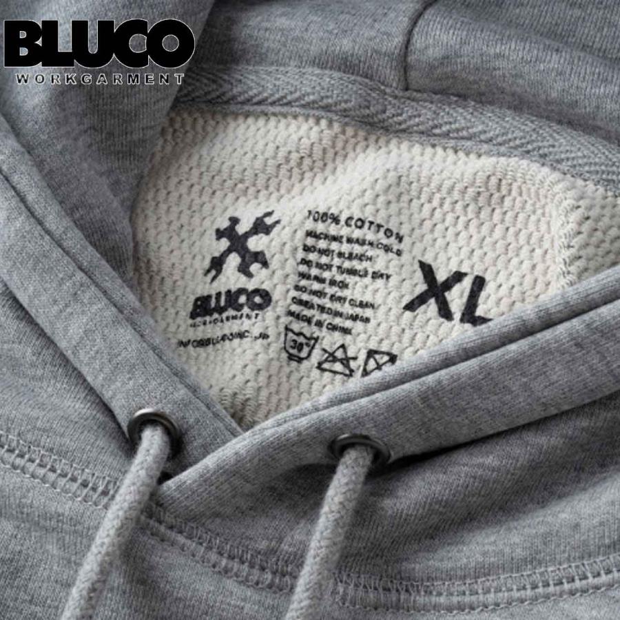 BLUCO ブルコ LIGHT PILE SWEAT HOODIE -OLD LOGO- ライトパイル スウェット フーディ -オールドロゴ- 141-13-005 : 141-13-005 ...