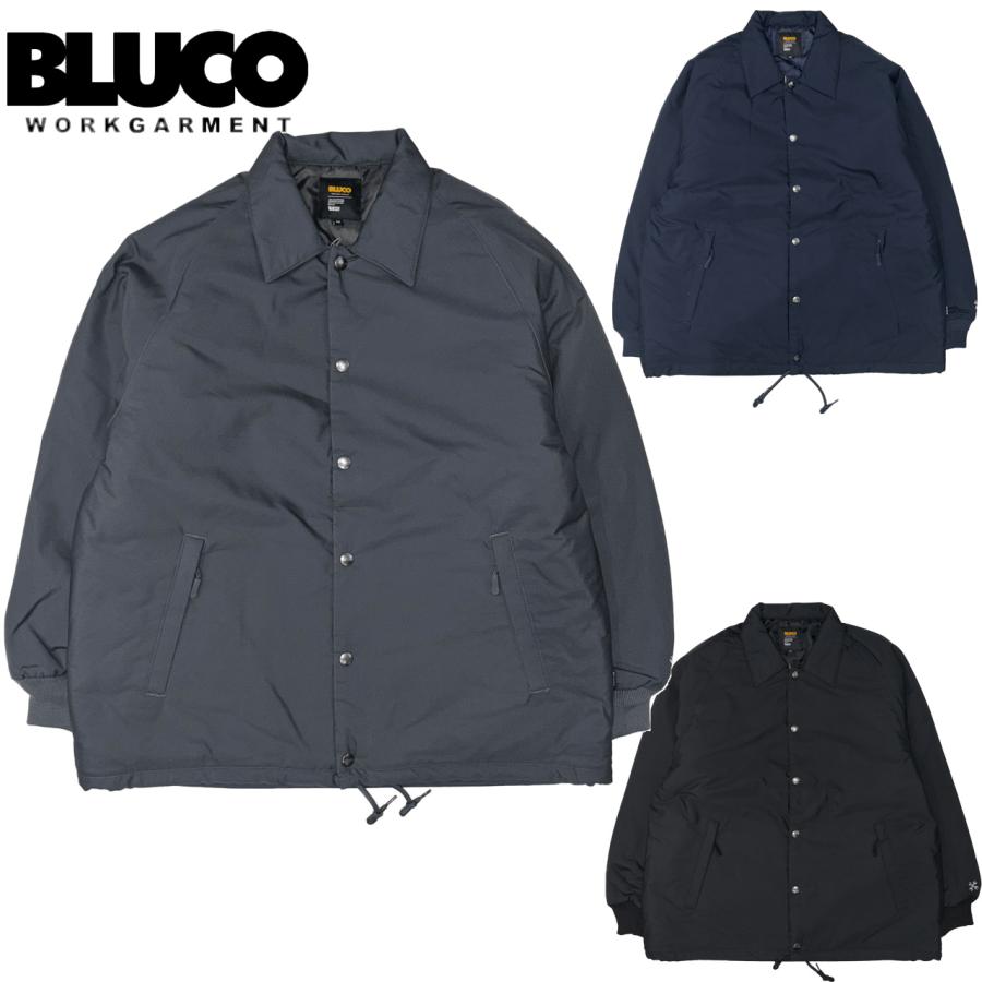 BLUCO ブルコ T/C COACH JACKET -QUILTING LINING- コーチジャケット キルティングライニング 147-31-051 : リブラセレクトストアヤフー店 ...