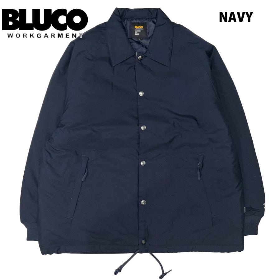 BLUCO ブルコ T/C COACH JACKET -QUILTING LINING- コーチジャケット キルティングライニング 147-31-051 : リブラセレクトストアヤフー店 ...