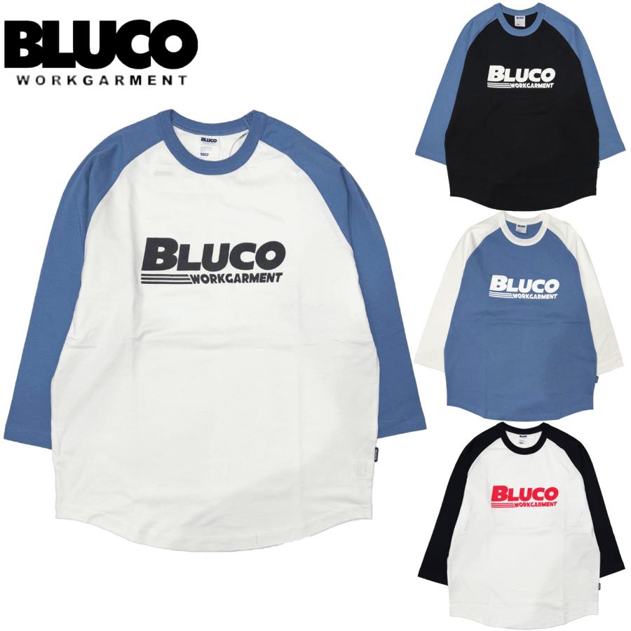 BLUCO ブルコ RAGLAN 3/4 TEE -BWG- ラグラン Tシャツ 151-12-010 : リブラセレクトストアヤフー店 - 通販 - Yahoo!ショッピング