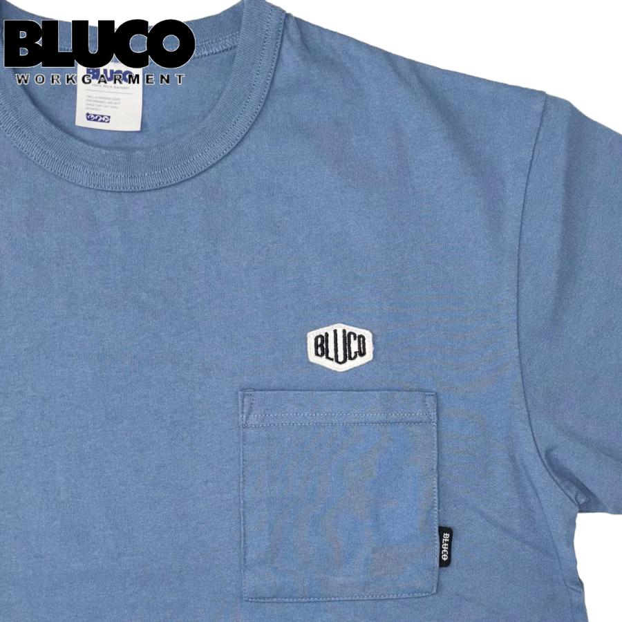 BLUCO ブルコ POCKET TEE -Hex- ポケット Tシャツ 153-22-009 : リブラセレクトストアヤフー店 - 通販 - Yahoo!ショッピング