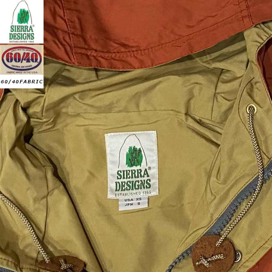 SIERRA DESIGNS シェラデザインズ SHORT PARKA ショート・パーカー 8002 Rust / V.tan : リブラ ...