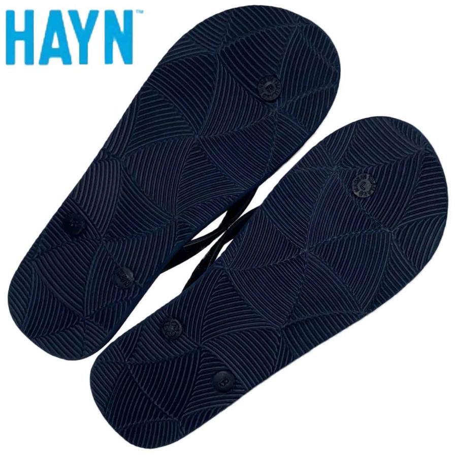HAYN（ハイアン） サンダル LEAF リーフ NAVY ネイビー A2656PSH593 : リブラセレクトストアヤフー店 - 通販 ...