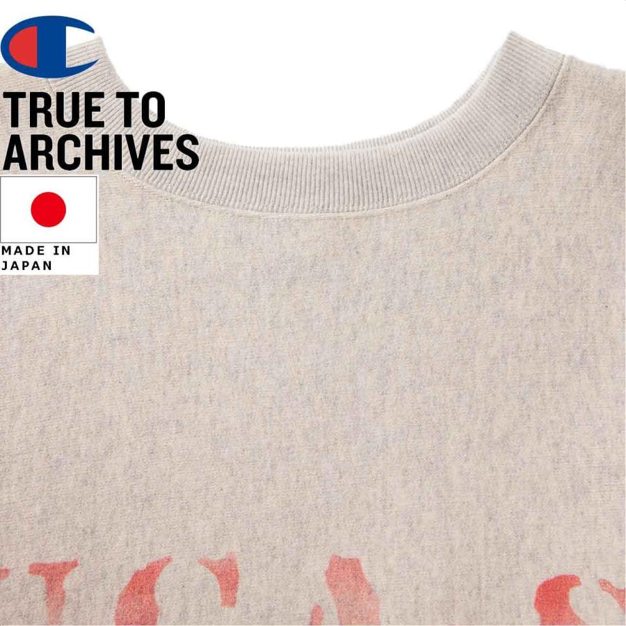 True to Archives Champion チャンピオン スウェットシャツ リバースウィーブ(R) 2ndパテントモデル クルーネックスウェットシャツ TRUE TO ARCHIVES ...