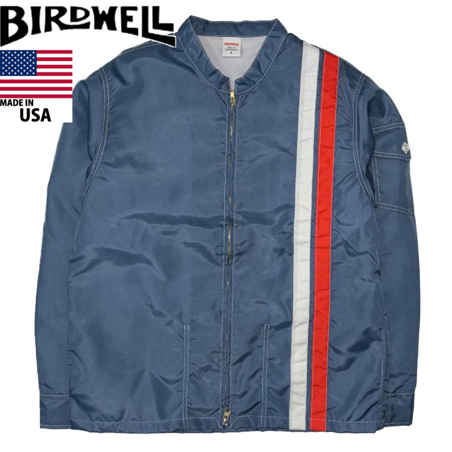 BIRDWELL BIRD WELL バードウェル Le Mans Racing Jacket レーシングジャケット Federal Blue ...