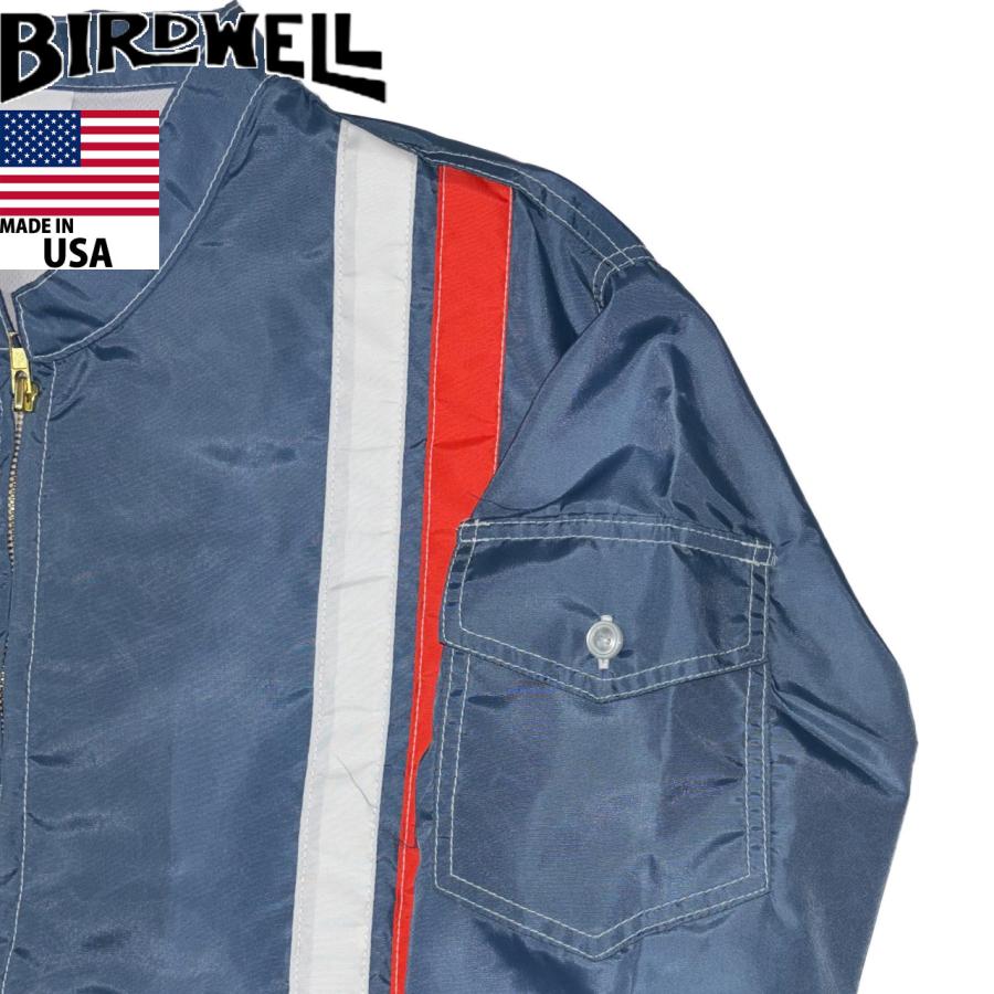 BIRDWELL BIRD WELL バードウェル Le Mans Racing Jacket レーシングジャケット Federal Blue ...