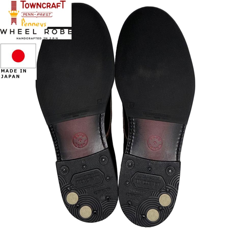 TOWNCRAFT × WHEEL ROBE タウンクラフト ウィールローブ 6-EYE PLAIN TOE DERBY SHOES ダービーシューズ TC24F017WLbrn : リブラ ...