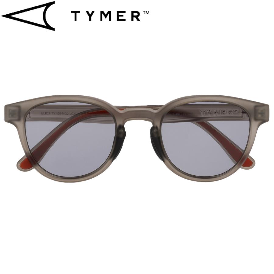 TYMER タイマー ELIOT エリオット シェード サングラス Matt Clear Grey2-L.Gray マットクリアグレーフレーム ライトグレーレンズ TY100-MG2-LGY ...