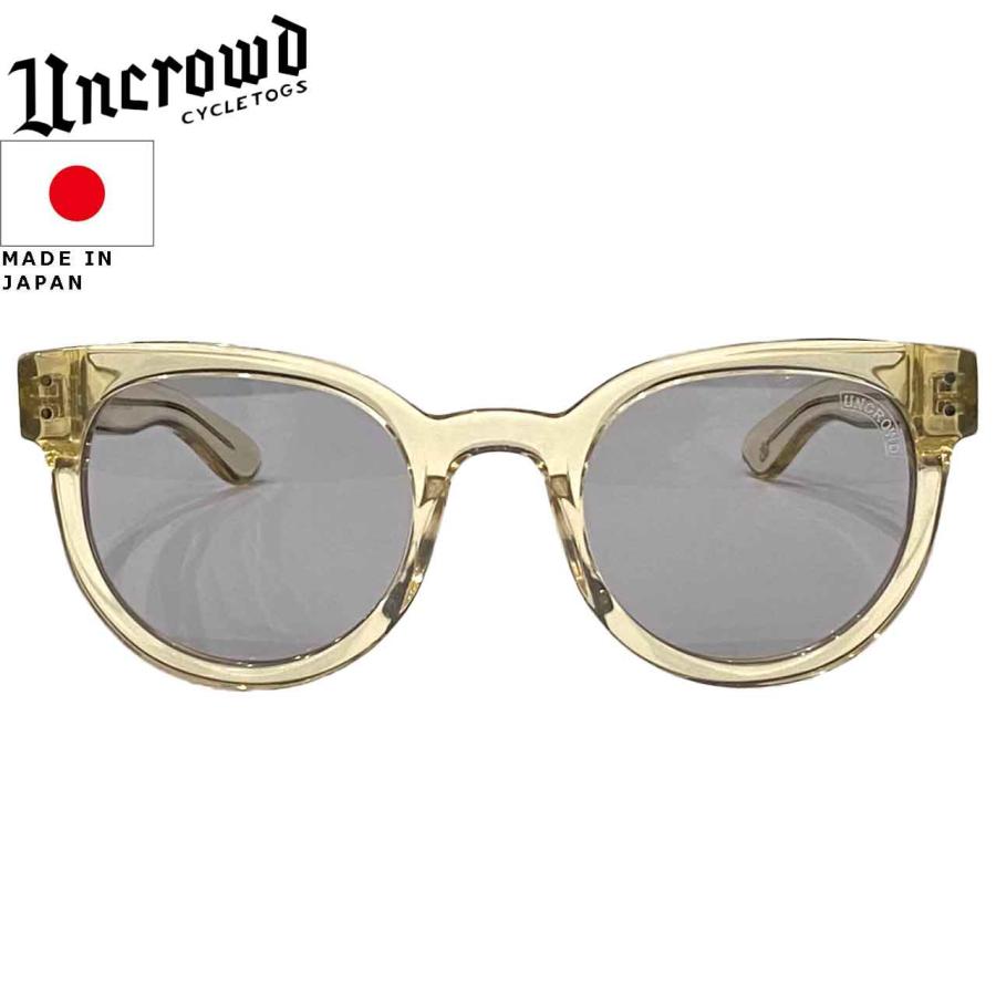 UNCROWD アンクラウド Model-BASSARA モデル-バサラ サングラス ANTIQUE CLEAR-SMORK アンティーククリア-スモーク UC-012 : リブラセレクト ...