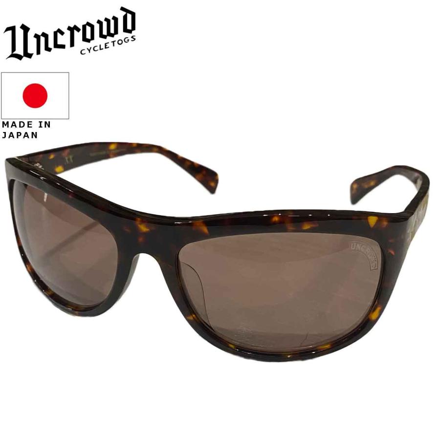 UNCROWD アンクラウド Model-XX モデル-ダブルエックス サングラス TORTOISE-DARK BROWN トータス-ダークブラウン UC-028 : リブラセレクトストア ...