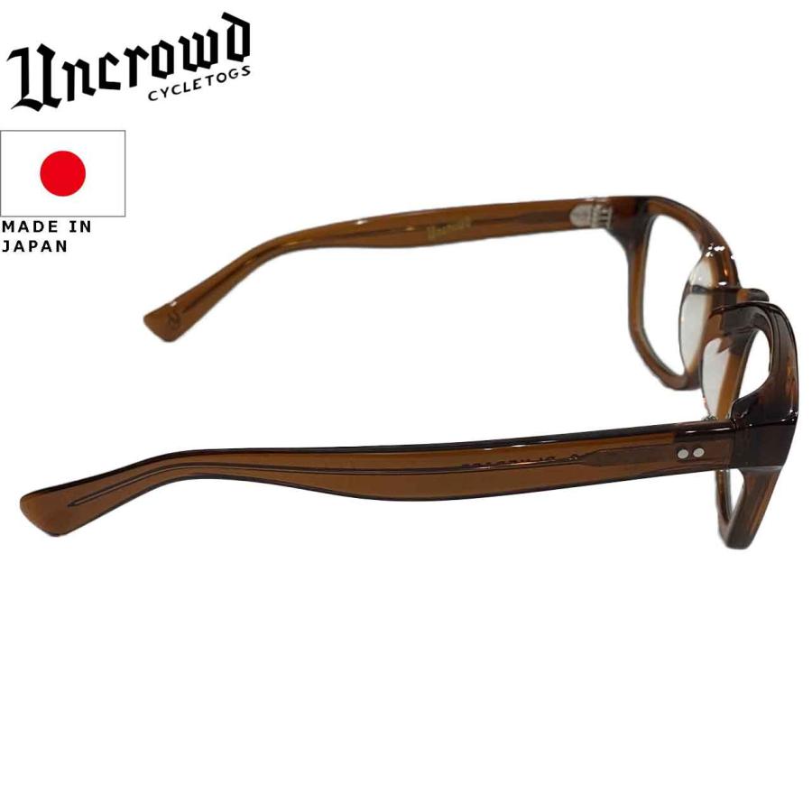 UNCROWD アンクラウド Model-BIG BLUEBIRD モデル-ビッグブルーバード シェード サングラス ROOTBEER-P.GRAY ルートビア-P.グレー UC-035 ...