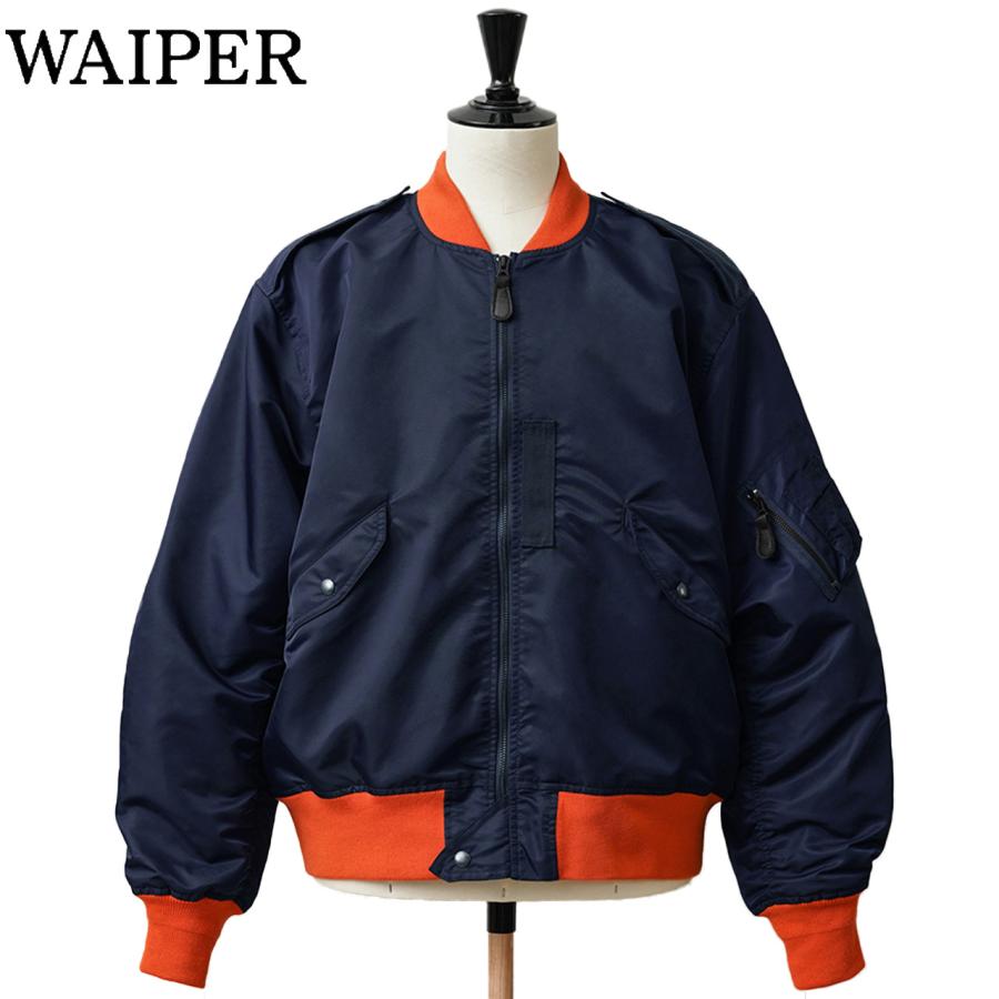 WAIPER.inc ワイパー 再現品 米軍 L-2A フライトジャケット MIL-J-5392Aモデル ORANGE CUSTOM WP130 : リブラセレクトストアヤフー店 - 通販 ...