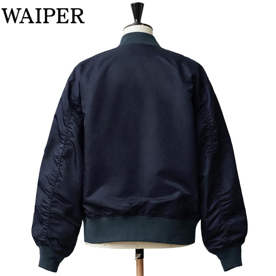 WAIPER.inc ワイパー 再現品 米軍 L-2A フライトジャケット MIL-J-5392A モデル NAVY カスタム WP145 : リブラセレクトストアヤフー店 - 通販 ...