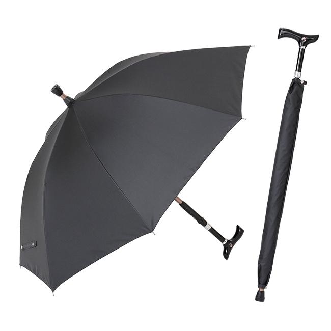 Lieben 日傘 ステッキ傘 晴雨兼用 60cm×8本骨 UVカット メンズ Lieben 日傘 ステッキ傘 晴雨兼用 60cm×8本骨 UVカット メンズ