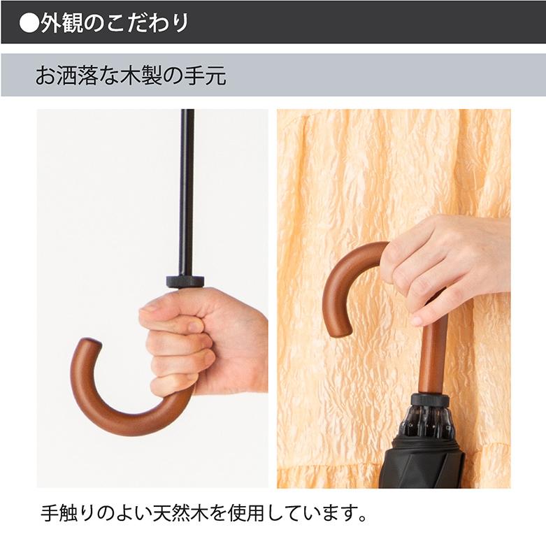 Lieben 日傘 1級遮光 折りたたみ レディース 50cm×8本骨 晴雨兼用 UVカット 遮熱 木製手元 ストライプ LIEBEN-0538 : リーベン Yahoo!店 - 通販 ...