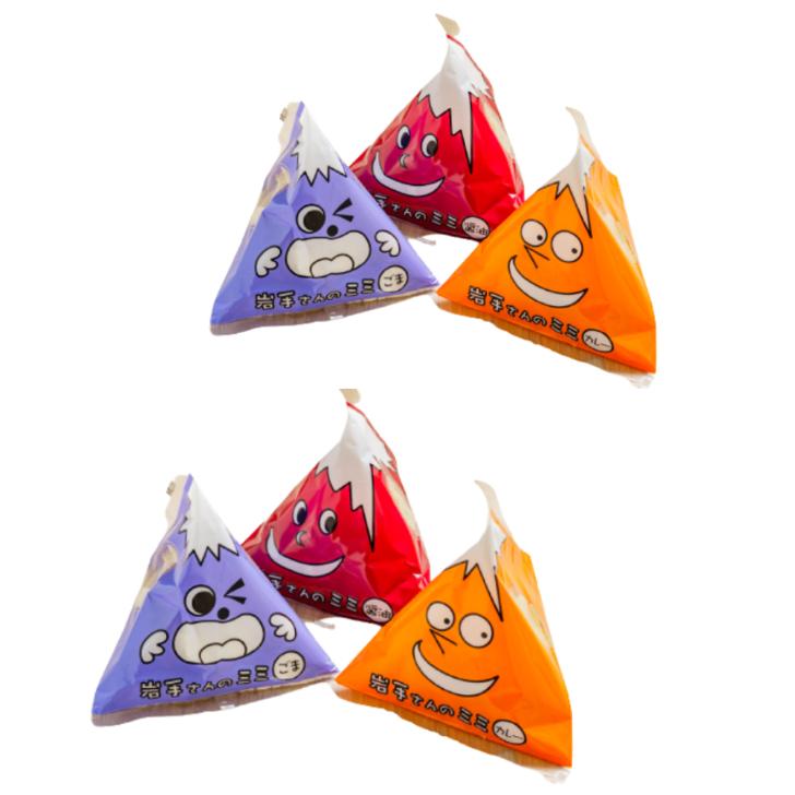 樋口煎餅店 岩手さんのみみ3種類セット（カレー味80g2袋、しょうゆ味50g、2袋ごま50g2袋） : life amenity - 通販 - Yahoo!ショッピング