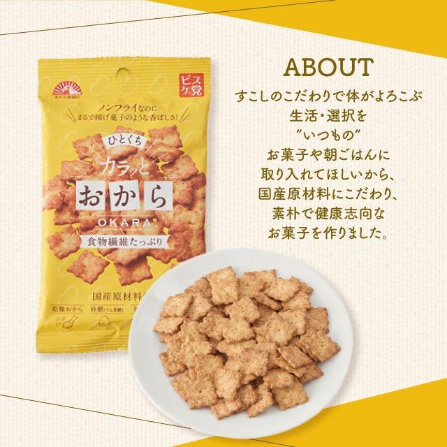 ひとくちおから 38g 20袋セット ノンフライ おから てんさい糖 国産原材料 低糖質 低カロリー ダイエット 食物繊維 クラッカー クッキー : Cielo blu - 通販 ...