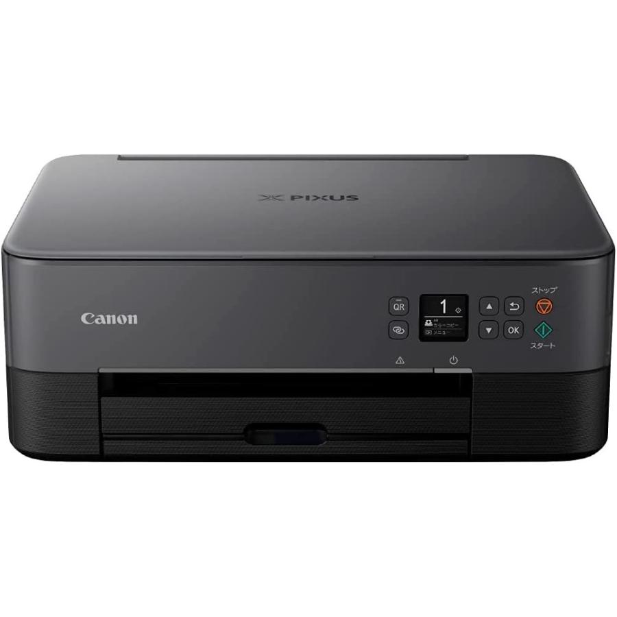 キヤノン Canon プリンター A4インクジェット複合機 PIXUS TS5430 ブラック 2021年モデル テレワーク向け 4色・一体型・対応インクBC-360/361シリーズ ...