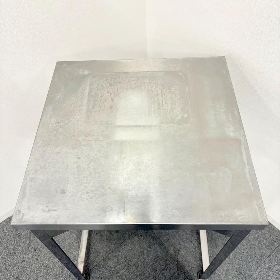 【直接引取限定(愛知県)】ステンレス作業台/幅600mm×奥行600mm×高さ800mm/業務用/厨房機器/台/棚/テーブル 1401 : 1401 : Re Mark’s - 通販 ...