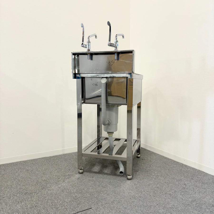 1槽シンク/幅450mm×奥行600mm×高さ800mm/業務用/厨房機器/流し台/単水栓付き【別途送料見積】1536 : Re Mark’s - 通販 - Yahoo!ショッピング