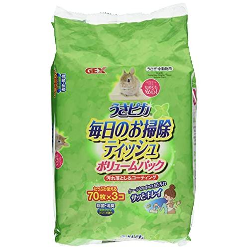 GEX ジェックス トップブリーダーのうさピカ 毎日のお掃除ティシュ ボリュームパック 3個入 : Life select - 通販 - Yahoo!ショッピング