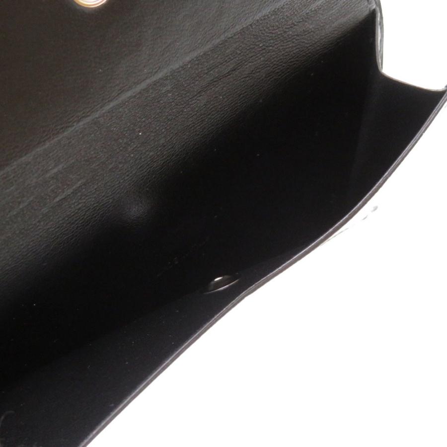 未使用 ジバンシー ブラック レザー BB605AB0CQ 001 二つ折り財布 財布 黒 0100 GIVENCHY ジバンシィ ...