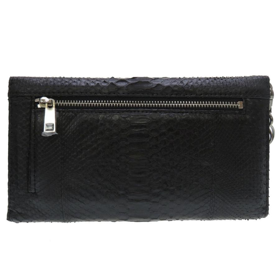 未使用 CrowZ パイソン ブラック シルバーチェーンウォレット 長財布 財布 黒 0200 メンズ : LIFE TIME ヤフーSHOP - 通販 - Yahoo!ショッピング