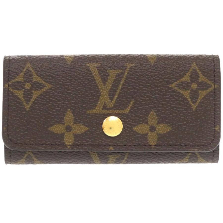 LOUIS VUITTON 美品 ルイ ヴィトン ミュルティクレ4 モノグラム M69517 4連キーケース LV 1723 : LIFE TIME ヤフーSHOP - 通販 - Yahoo ...