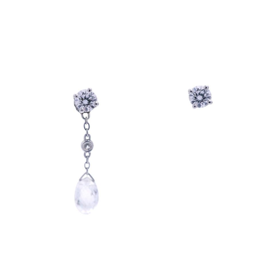 美品 ギメル ブリオレットカット 0.76ct ピアス ダイヤモンド/Pt950 プラチナ 0112 Gimel : LIFE TIME ヤフーSHOP - 通販 - Yahoo!ショッピング