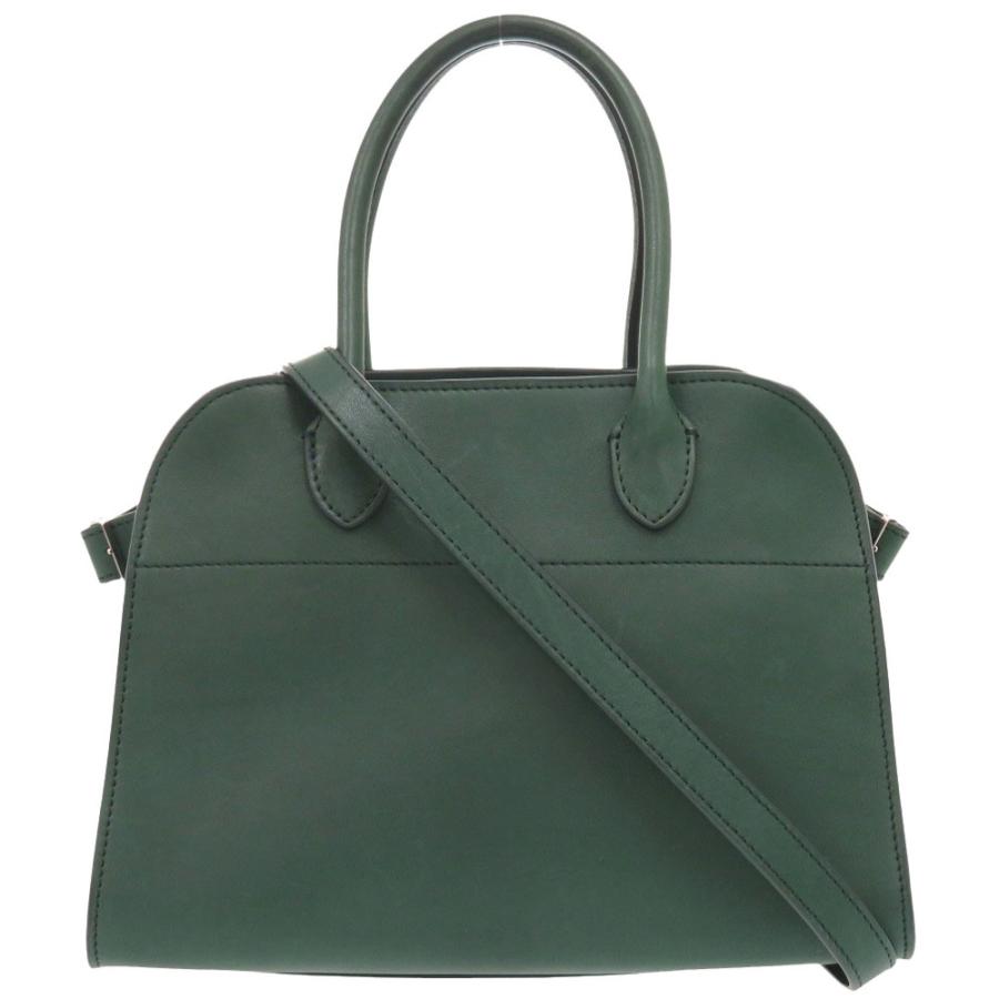 美品 ザ ロウ 2WAY ソフトマルゴー10 レザー グリーン ハンドバッグ 緑 1624 THE ROW : LIFE TIME ヤフーSHOP - 通販 - Yahoo!ショッピング