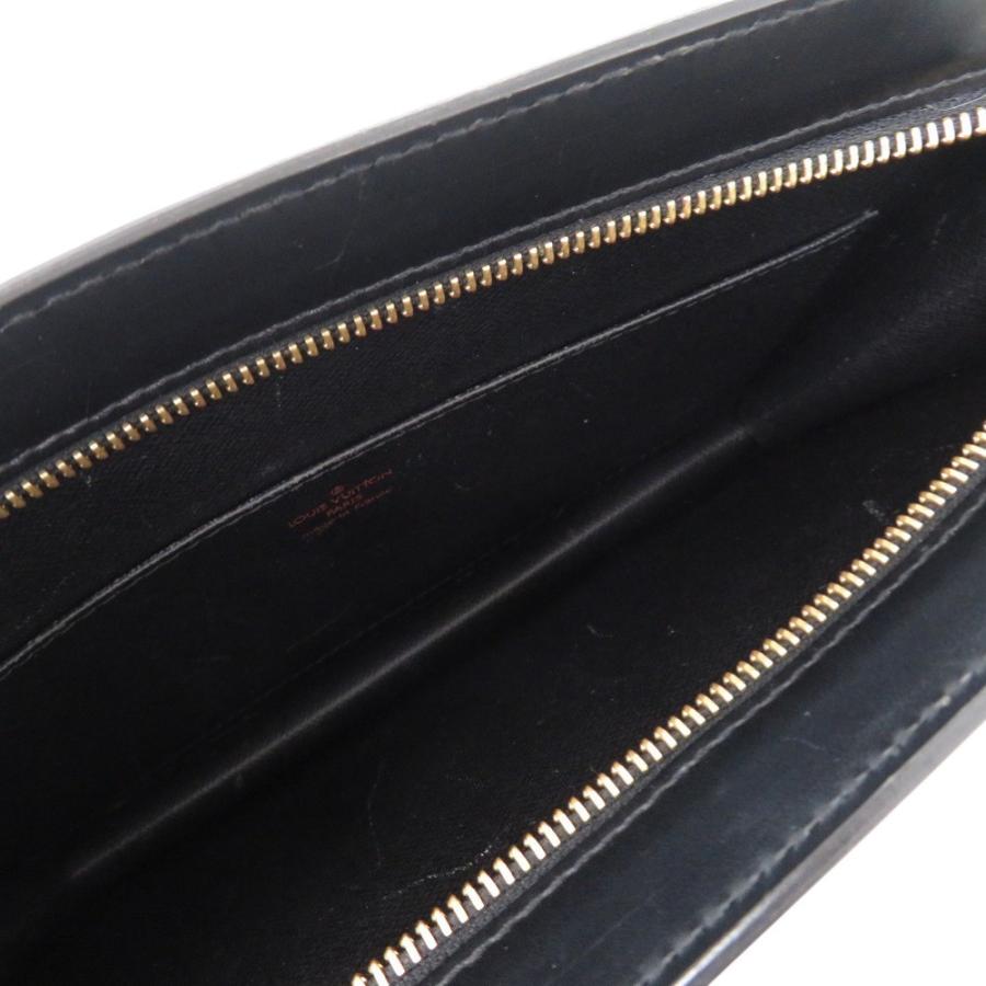 LOUIS VUITTON 美品 ルイ ヴィトン ポシェット オム エピ M52522 エピレザー ノワール クラッチバッグ セカンドバッグ LV 0454 メンズ : LIFE TIME ...