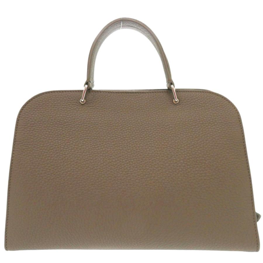 未使用品 ミチノ パリ オペラバッグ スモール レザー トープ 2WAY ショルダー ハンドバッグ 0718 michino PARIS ...