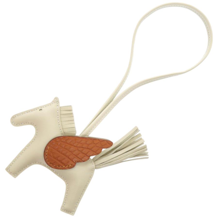 HERMES（エルメス） 新品同様 ロデオペガサスPM タッチ アニョーミロ アリゲーター クレ クラフト Z刻印(2021年製) バッグチャーム 0383 HERMES : LIFE ...