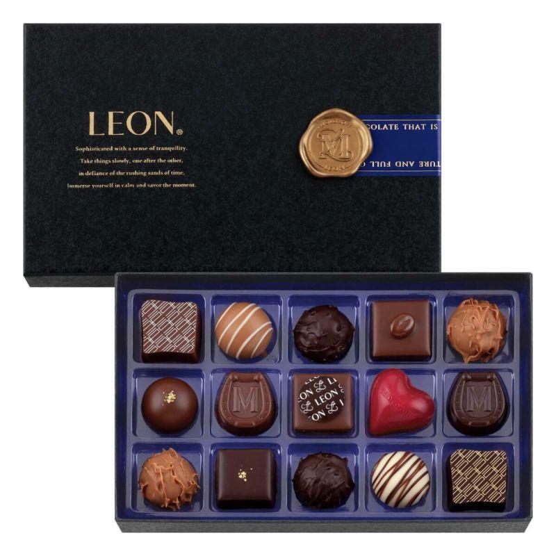 モロゾフ （Morozoff） レオンbyモロゾフ レオン 15個入 チョコレート 1023 送料無料 : らいふ堂 - 通販 - Yahoo!ショッピング