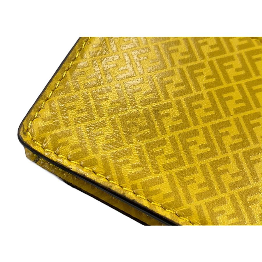 FENDI フェンディ フラットバゲット ショルダーバッグ カードケース カーフレザー イエロー シルバー金具 未使用 : ライフクリエイト - 通販 - Yahoo!ショッピング