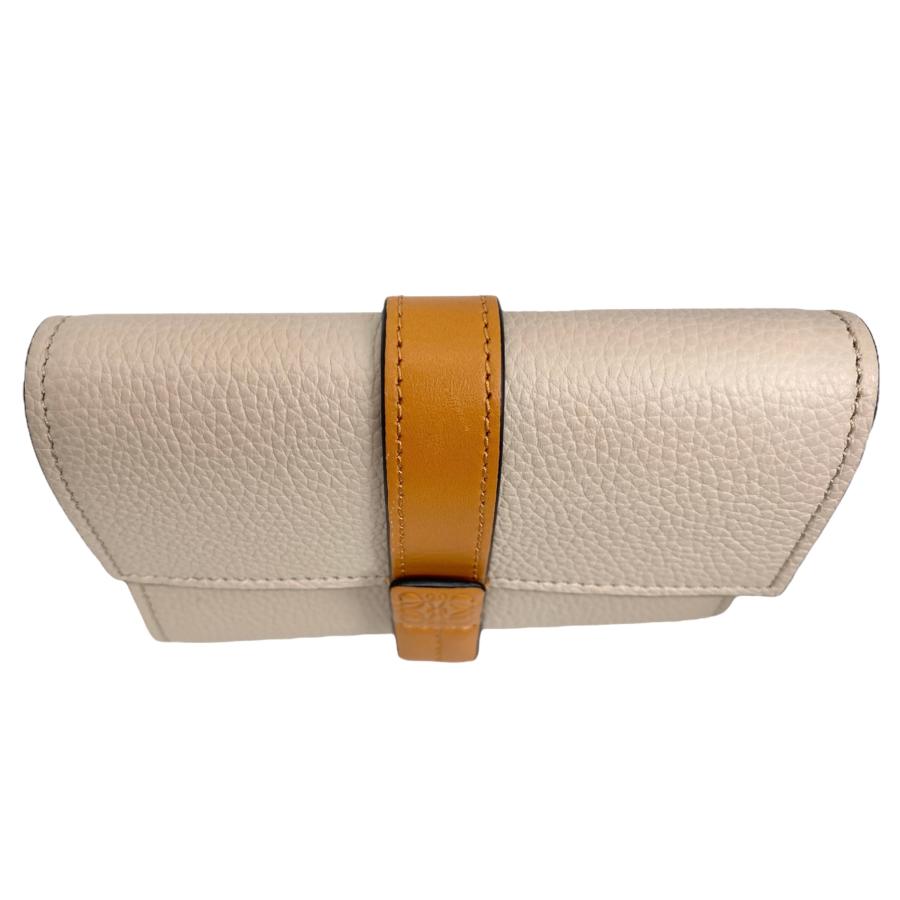 LOEWE（ロエベ） C660S86X01 コンパクトウォレット 三つ折り財布 バーティカル ウォレット スモール ソフトグレインカーフ ...