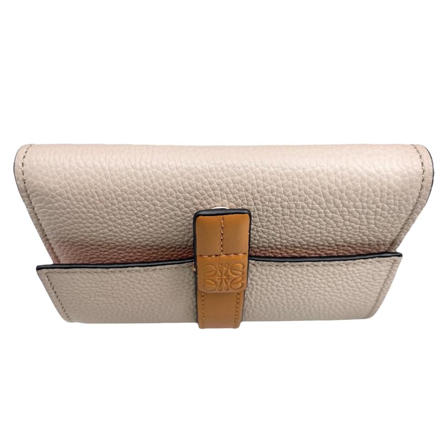LOEWE（ロエベ） C660S86X01 コンパクトウォレット 三つ折り財布 バーティカル ウォレット スモール ソフトグレインカーフ ...