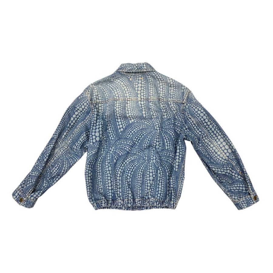 ルイ・ヴィトン LOUIS VUITTON LV × YK オールオーバーパンプキン デニムジャケット 衣料品 アウター デニム コットン メンズ ブルー系 RM232H YN3 HOA30W 【中古】 LOUIS VUITTON（ルイ・ヴィトン） ルイヴィトン×草間彌生 ジャケット