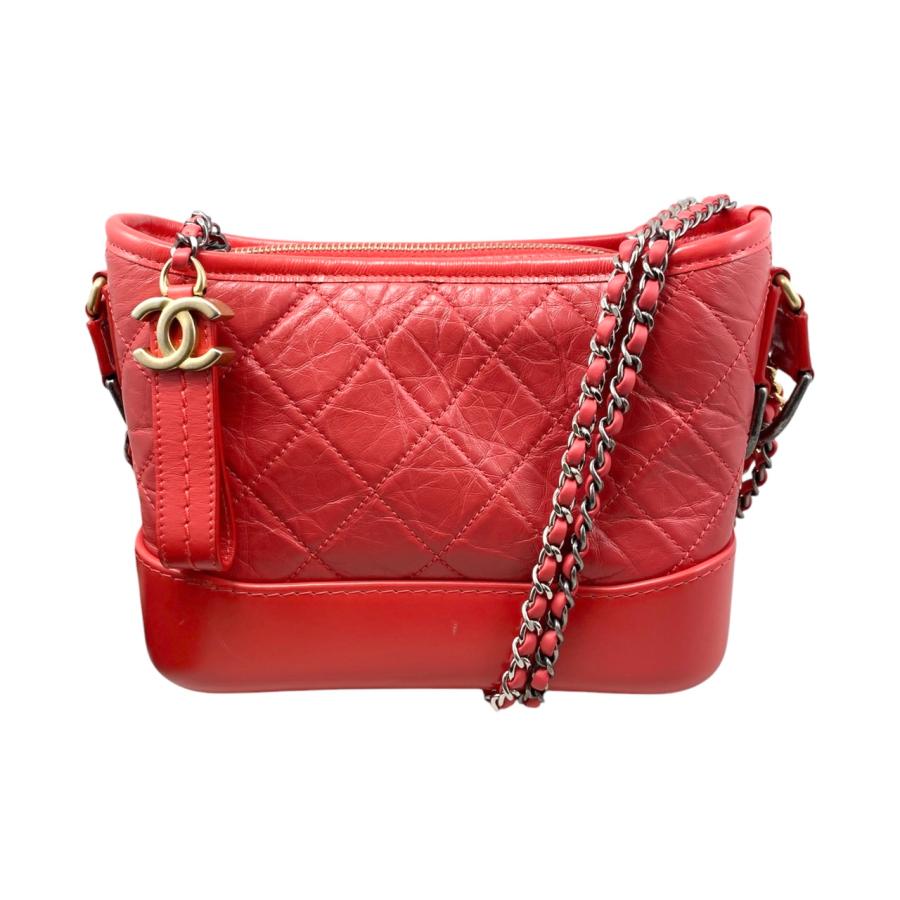 LOUIS VUITTON シャネル ショルダーバッグ ガブリエル ドゥ ホーボーバッグ A91810 マトラッセ カーフスキン ココストラップ ピンクレッド CHANEL : ライフ ...