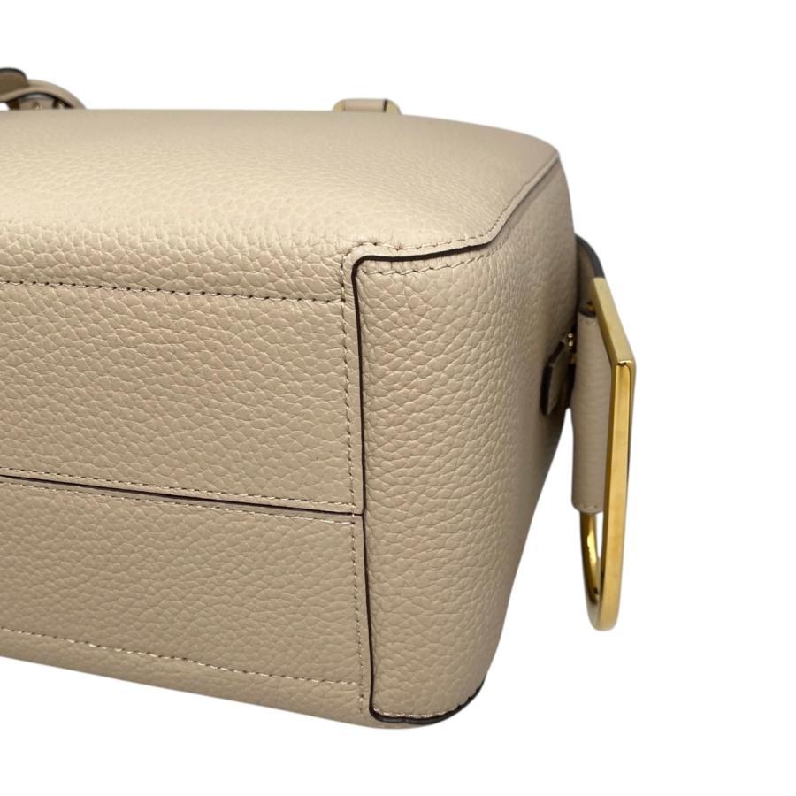 DELVAUX デルヴォー ハンドバッグ ショルダーバッグ クールボックスMM AA0662AQY021YDO トリヨン ソフトグレインレザー シロッコ ベージュ ゴールド金具 Sirocco ...