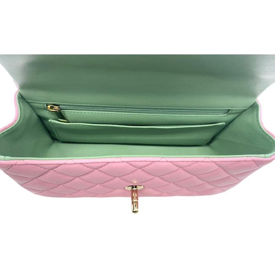 CHANEL シャネル ショルダーバッグ トップハンドル ミニフラップ CHANEL シャネル ショルダーバッグ トップハンドル ミニフラップ