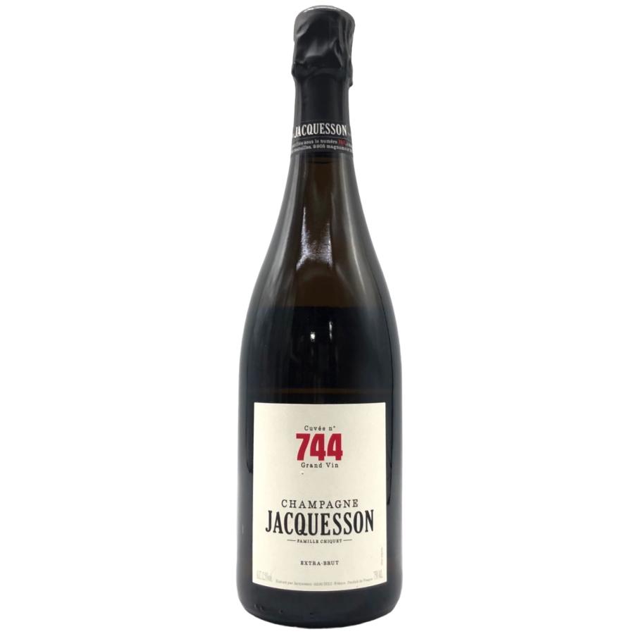 未開栓 シャンパーニュ ジャクソンキュヴェ 744 エクストラ ブリュット 750ml 12.5% CHAMPAGNE JACQUESSON ...